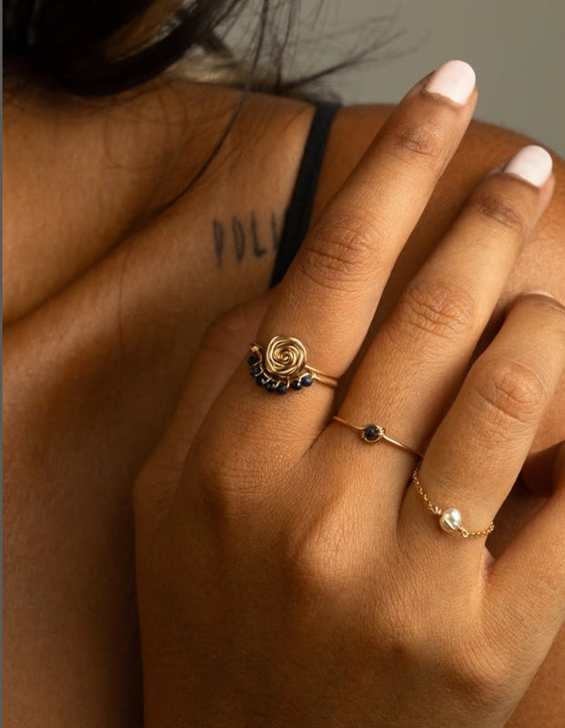 French Designer Adjustable & Stackable Rings – Marie + Charlie